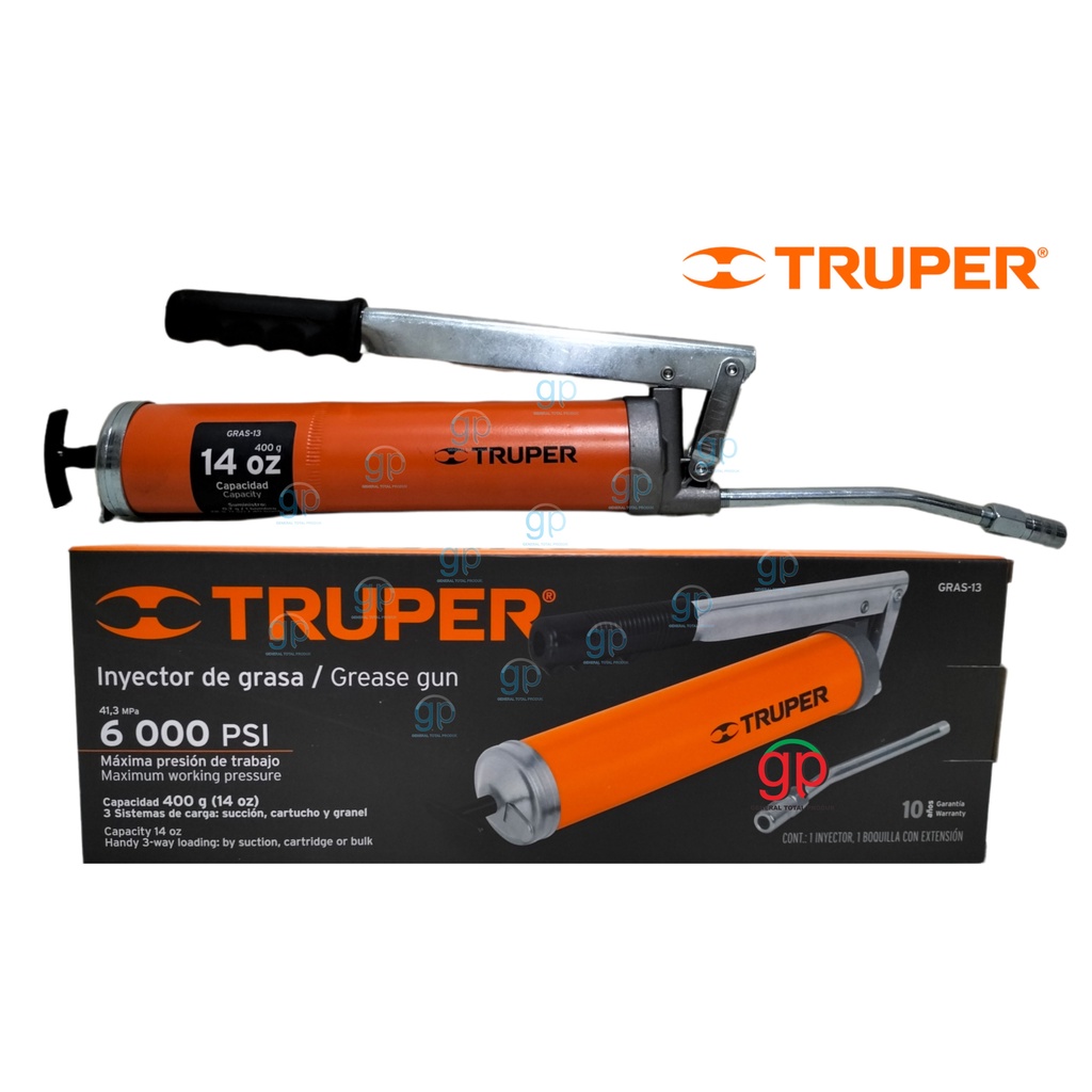 Jual Hand Grease Gun TRUPER GRAS13 Pompa Vet Manual / Pompa Stempet ...