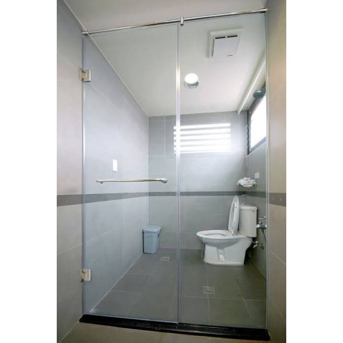 Jual Box shower, sekat kaca, pintu kaca kamar mandi 10mm tempered ...