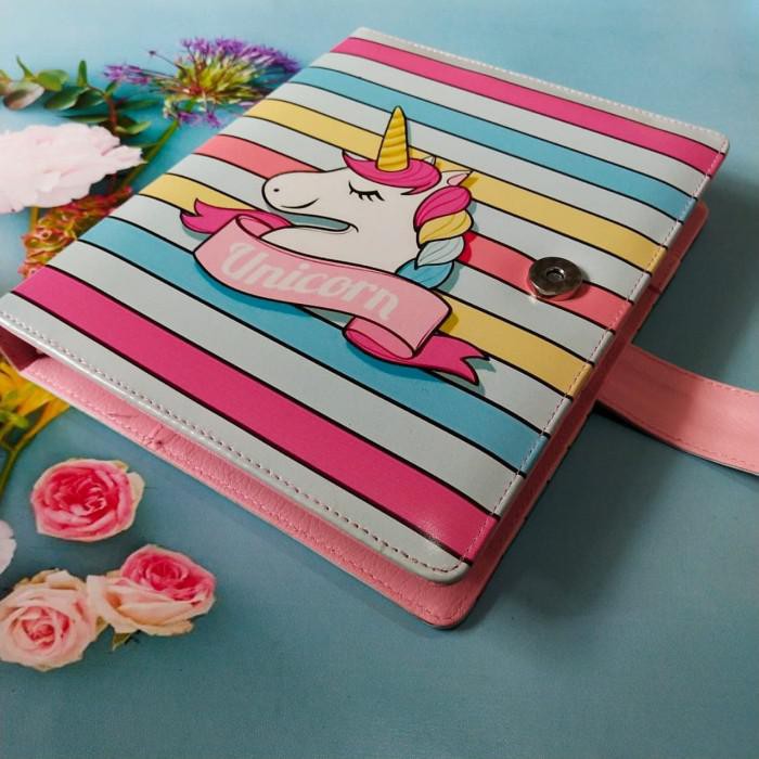 Jual Binder Printing Motif Unicorn Pink B5(26Ring) | Shopee Indonesia