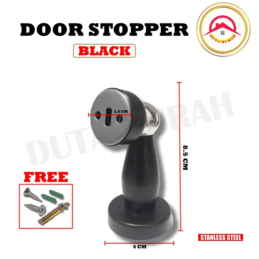 Jual Door Stop Magnet / Penahan Pintu Magnet Stainless Penahan Pintu ...