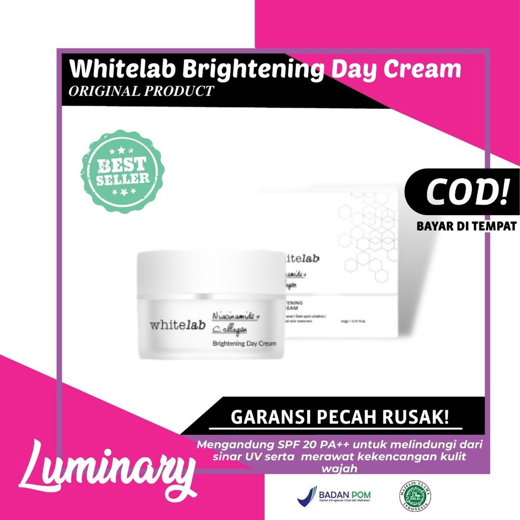 Jual Whitelab Brightening Day Cream Perawatan Kecantikan Wajah ...