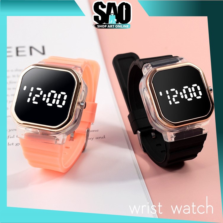 Jual SAO - J5321 Jam Tangan Rubber Digital Murah / Jam Tangan Digital ...
