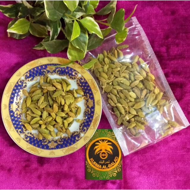Jual Kapulaga Hijau / Kapulaga Arab / Kapol / Cardamon / Herbal Super ...