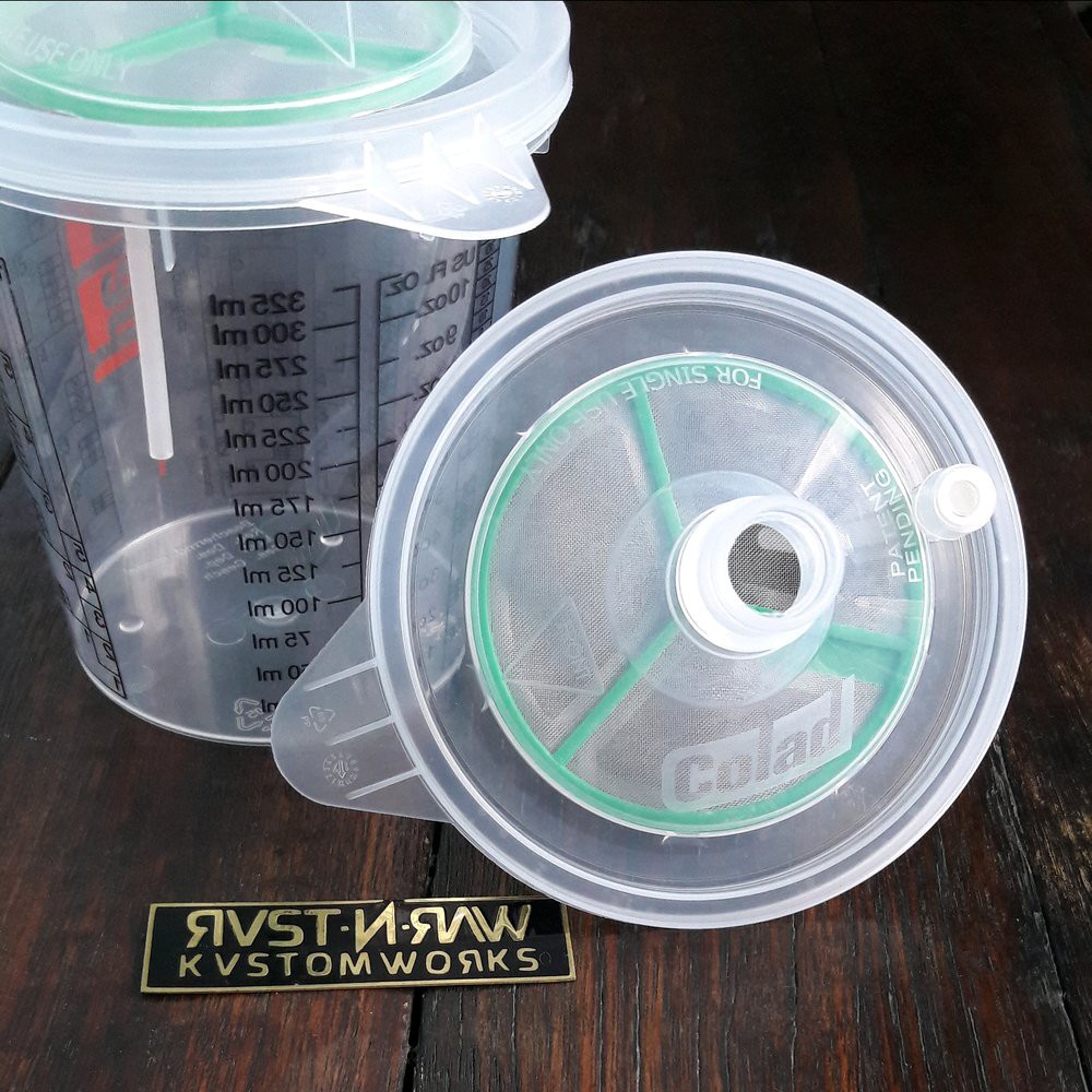 Jual Tutup Gelas Takar Cat 350ml - Paint Mixing Cup Snap Lid - COLAD ...