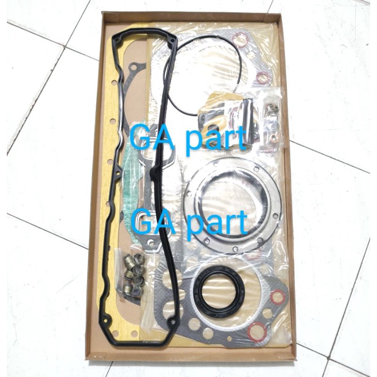 Jual paking gasket full set mitsubishi FE 4D30 ASBES & PLAT | Shopee Indonesia