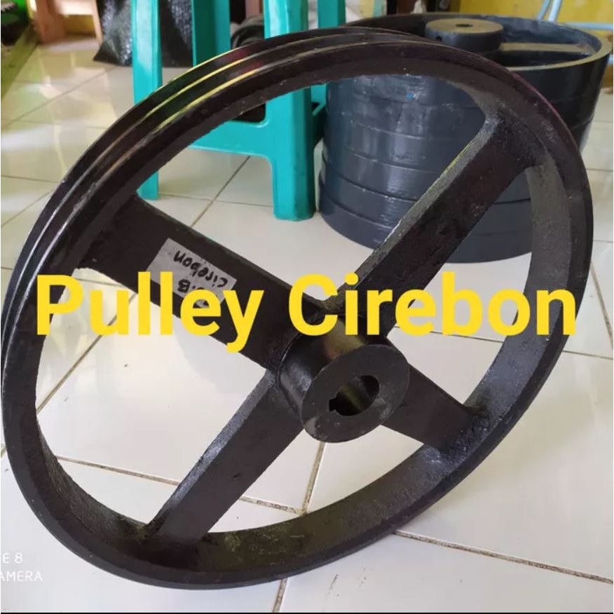 Jual Pulley Puli Jalur B2 - 16 inch Besi Cor Poli -+ 40cm Jalur 2 Tipe ...