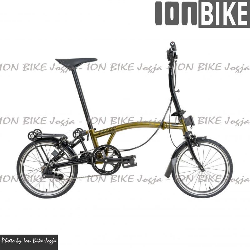 Jual sepeda lipat 16 element pikes gen 2 goldie edition 3 x 2 speed ...