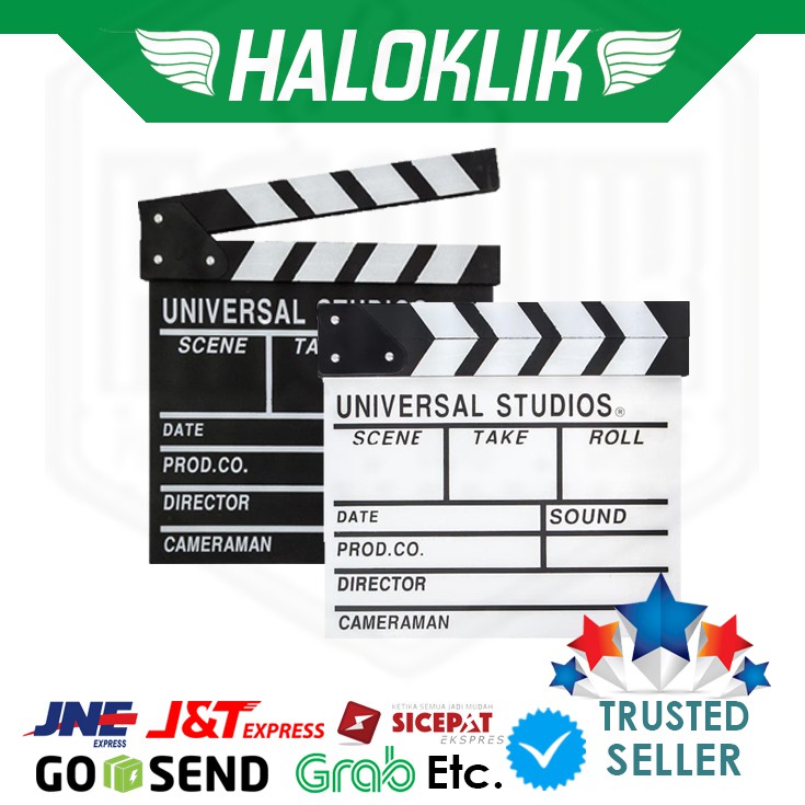 Jual Clapper Board / Take Action / Clapperboard | Shopee Indonesia