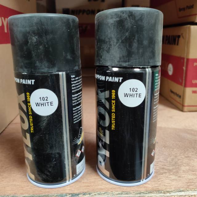 Jual CAT SEMPROT PYLOX PILOX PUTIH KILAP WHITE 102 300CC NIPPON PAINT # | Shopee Indonesia