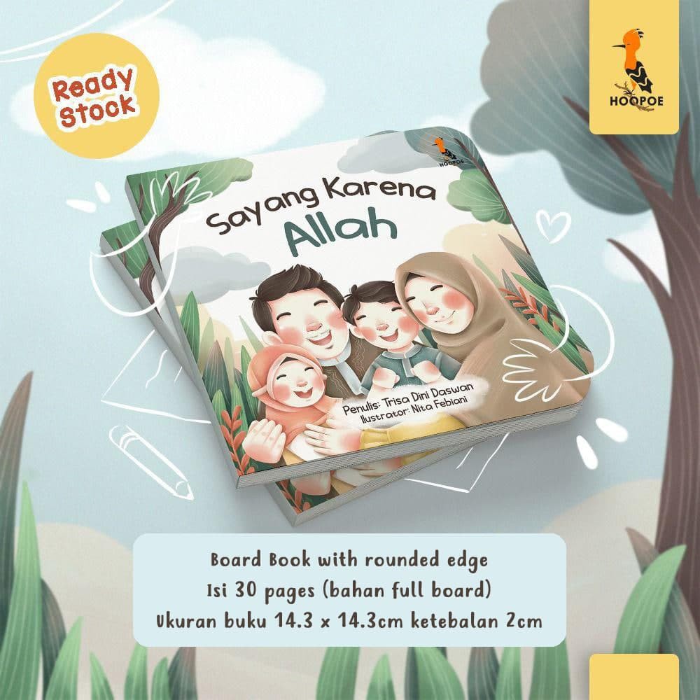 Jual Sayang Karena Allah Board Book - Buku Anak Islam [Hoope] | Shopee ...