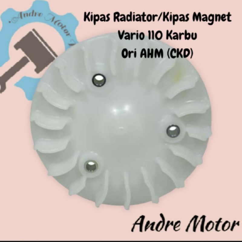 Jual Kipas Radiator/Kipas Magnet Vario 110 Karbu Lokal | Shopee Indonesia