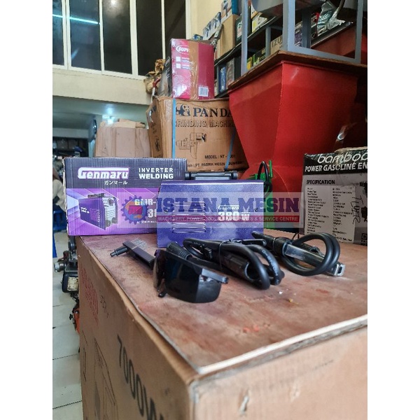 Jual MESIN LAS TRAFO TRAVO LAS BESI LISTRIK 380W+ GENMARU GMR 130A ...