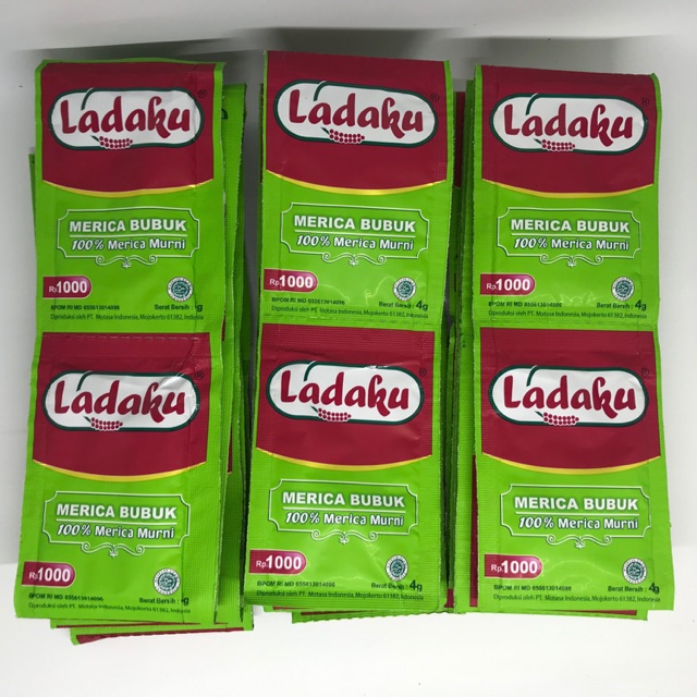 Jual Ladaku merica bubuk 1 renceng isi 12 pcs | Shopee Indonesia