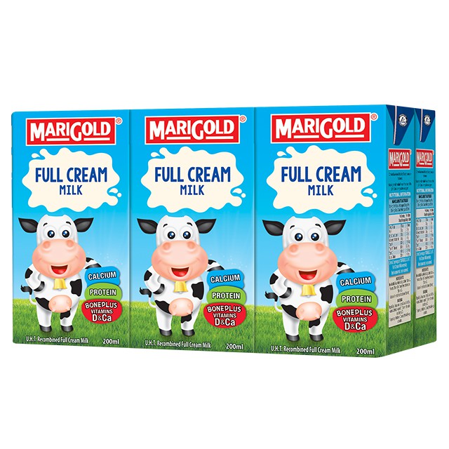 Jual Marigold UHT Packet Milk 6 x 200ml SINGAPORE | Shopee Indonesia