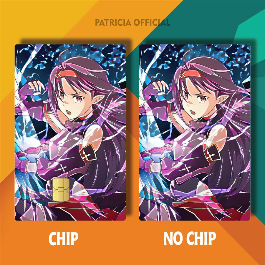 Jual STIKER CARD ATM ANIME SWORD ART ONLINE ORDINAL SCALE HOLOGRAM ...