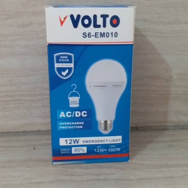 Jual Lampu ledbulb emergency VOLTO 12w | Shopee Indonesia