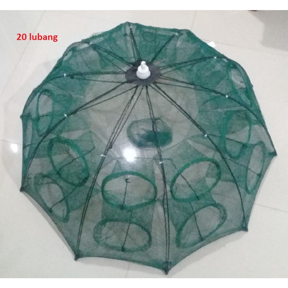 Jual Jaring ikan Perangkap Bubu Payung Alat Jaring Pancing Jala Ikan Udang Kepiting Fish Trap ...