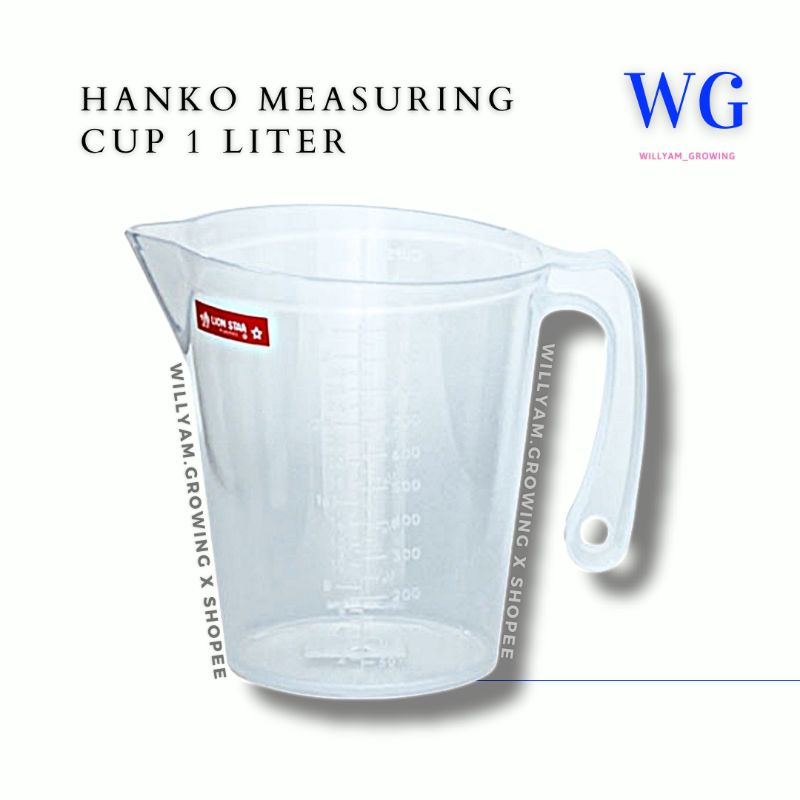 Jual Lion Star Gelas Takar Gelas Ukur Air / Takaran Gelas Hanko ...