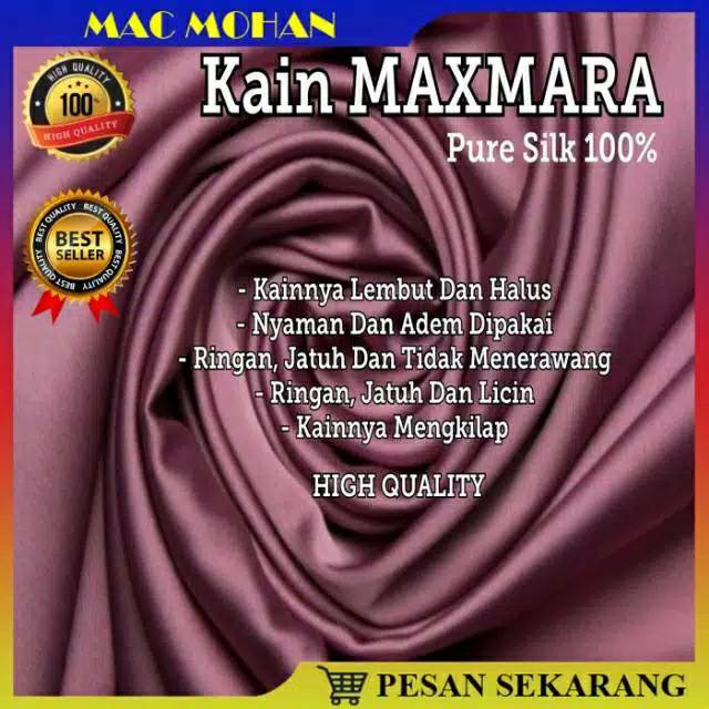 Jual Kain maxmara lux. kain maxmara premium. kain maxmara polos silk ... Jual Kain maxmara lux. kain maxmara premium. kain maxmara polos silk ...