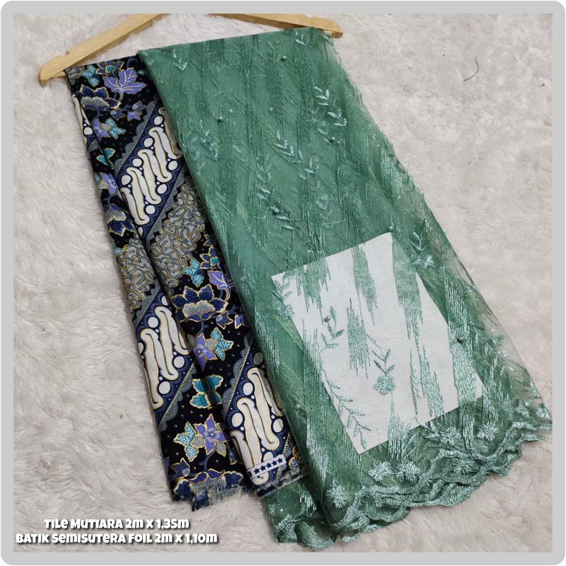 Jual Set Tile Mutiara & Batik Semisutera | Shopee Indonesia