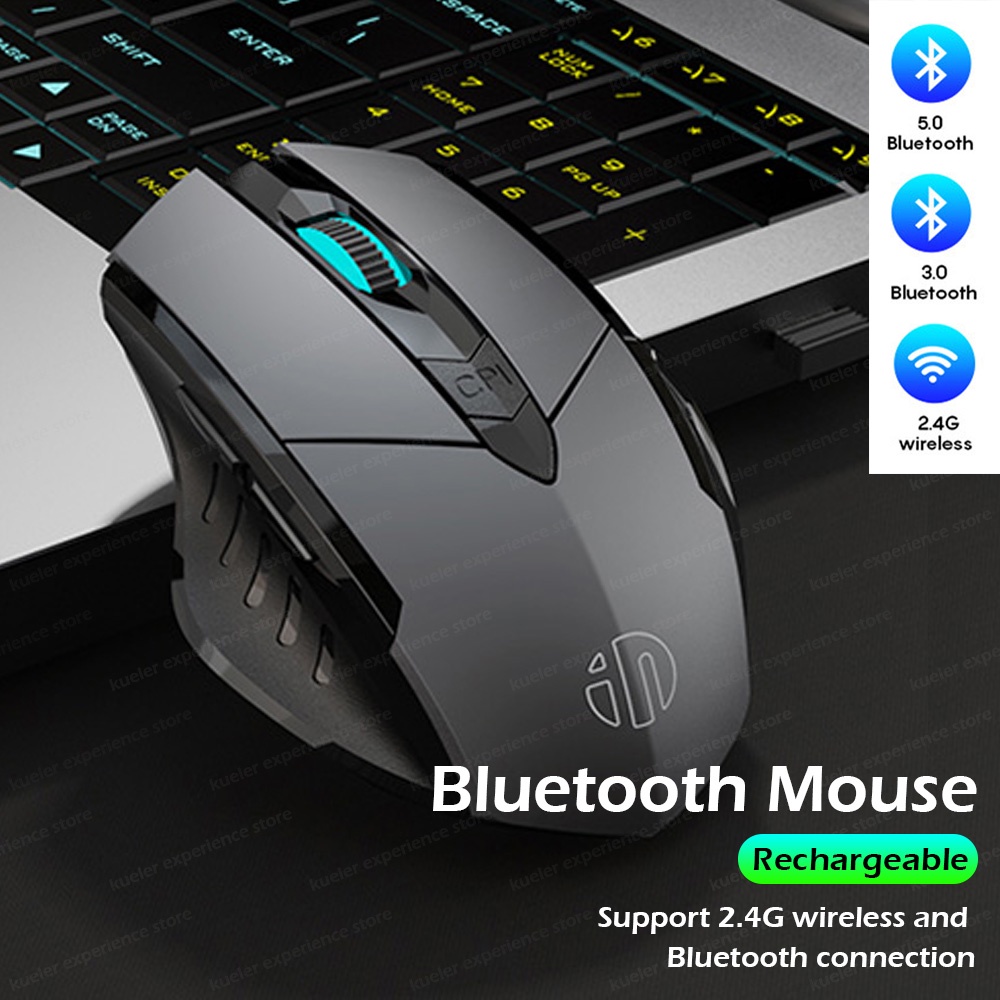 Jual Mouse Wireless Rechargeable 2.4G INPHIC PM-6 Office Mute Mouse ...