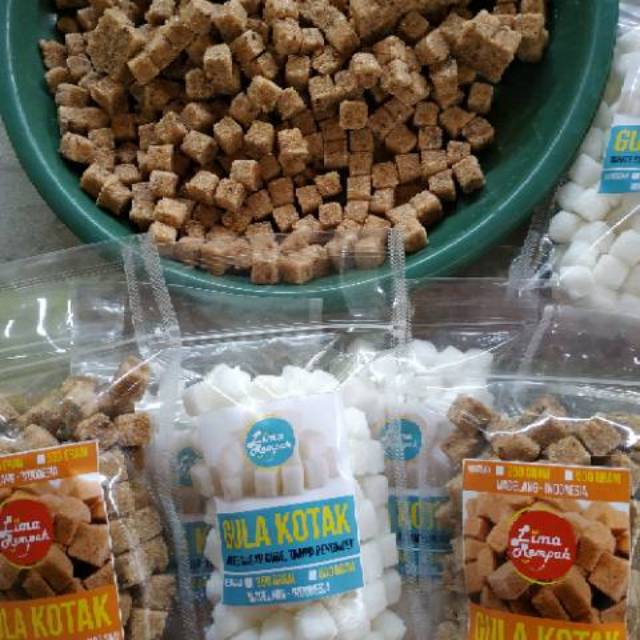 Jual GULA KOTAK SUGAR CUBE PUTIH 500gram | Shopee Indonesia