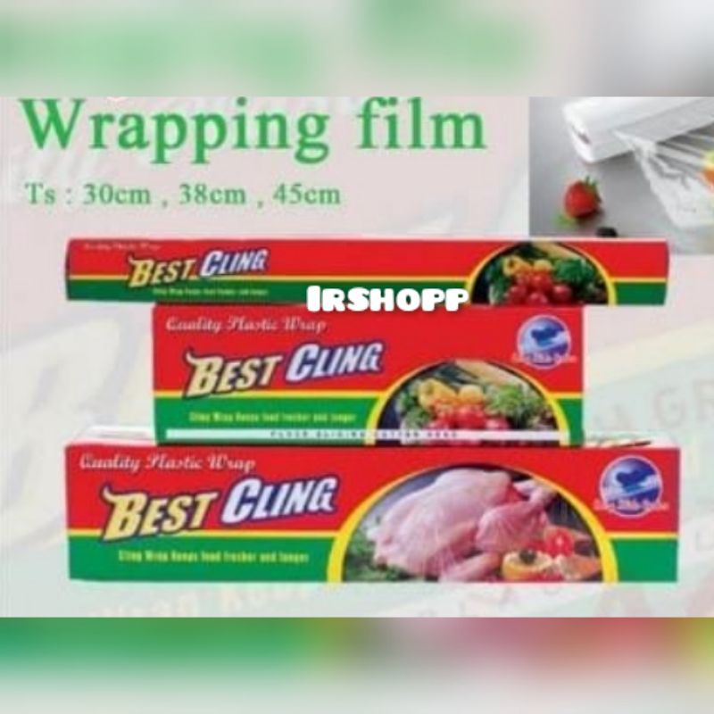Plastic Wrap Best Cling Ukuran 30 Cm X 500 M Sarana Kemasan, 58% OFF