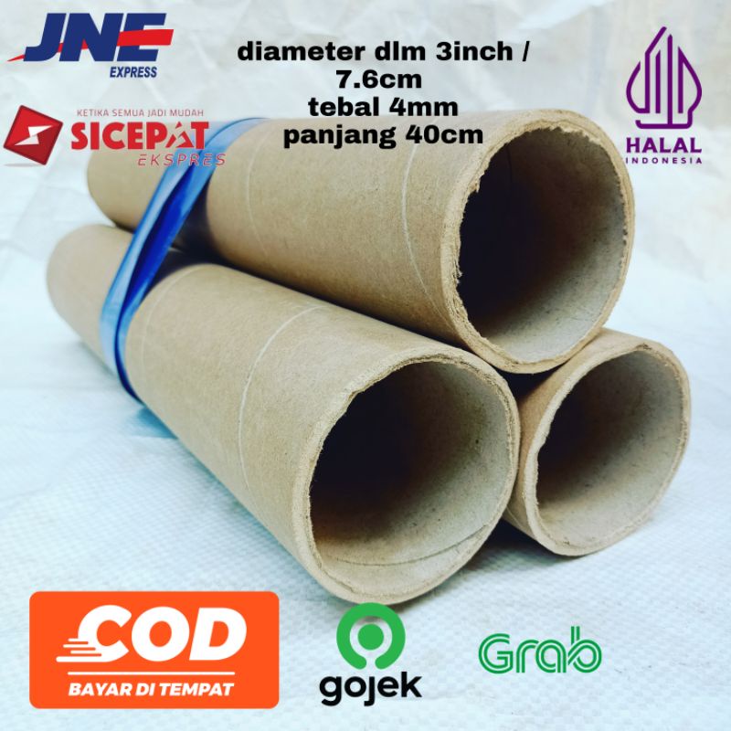Jual paper tube selongsong kertas packing kertas | Shopee Indonesia