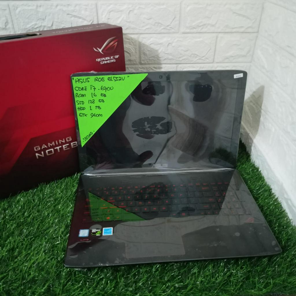 Jual ASUS ROG GL552V CORE I7-6700 RAM 16GB SSD 128GB HDD 1TB GTX 960M 15,6" | Shopee Indonesia