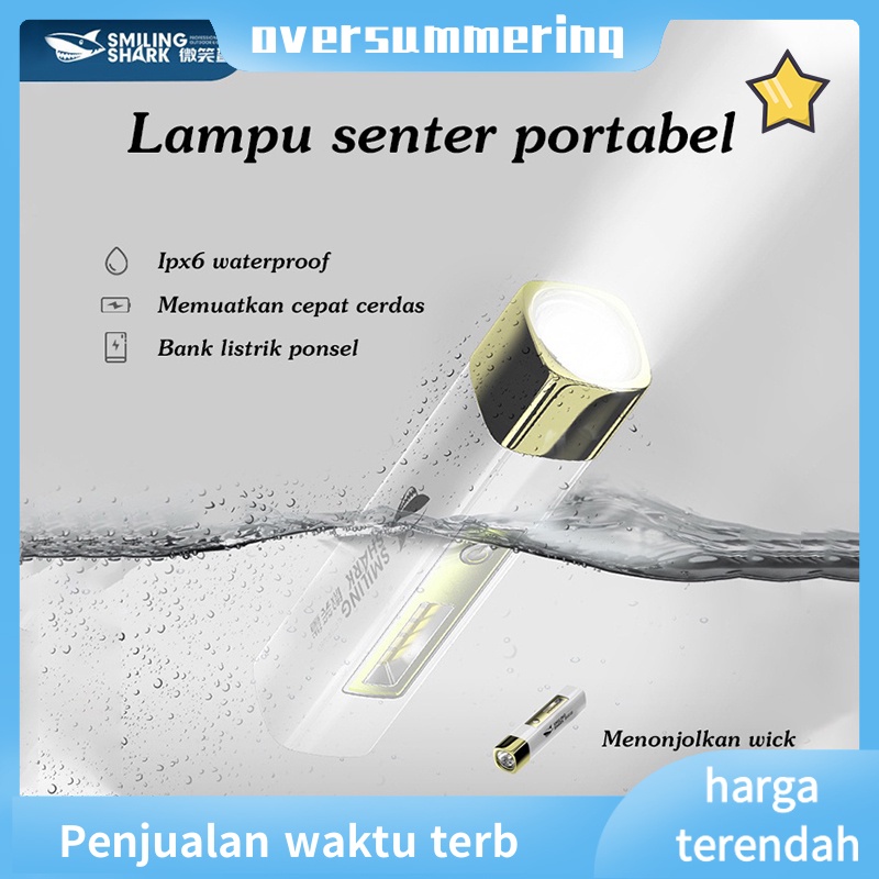 Jual Lampu Senter Led Mini Portable Super Terang Jarak Jauh Usb Rechargeable Untuk Outdoor Murah ...