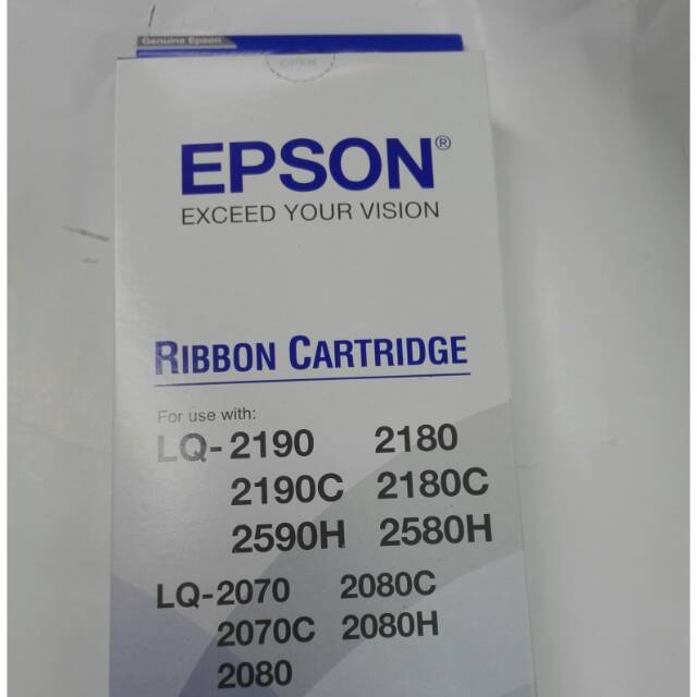 Jual TINTA RIBBON CATRIDGE EPSON LQ2180 (S15531) | Shopee Indonesia