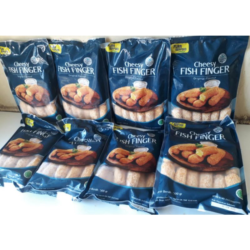 Jual Cheesy finger Fish Nuget 500gr Fura seafood | Shopee Indonesia