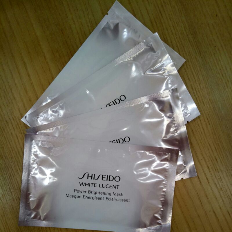 Jual Shiseido White Lucent Power Brightening Mask ( sheet) | Shopee ...