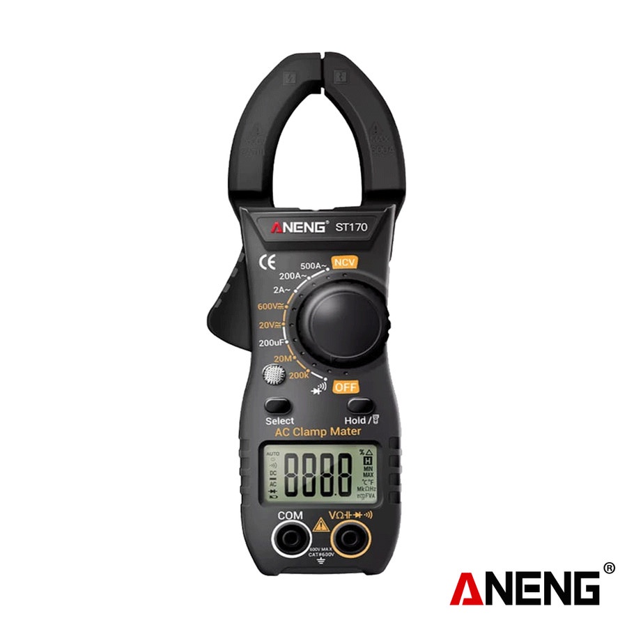 Jual Aneng ST170 Multimeter Digital Clamp Meter 500A Tester Clamp ...