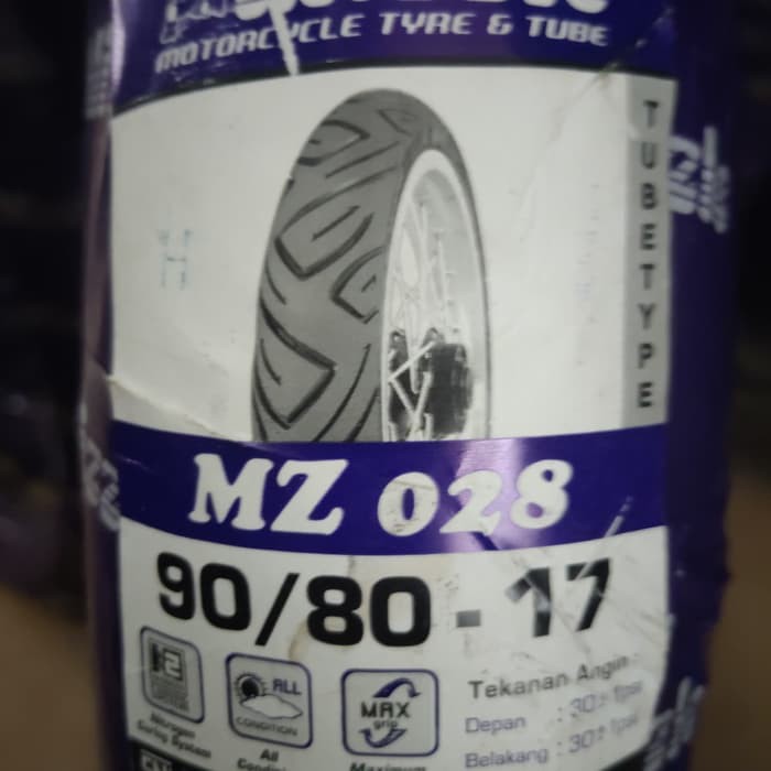 Jual Ban mizzle tubetype 90/80-17 mz028 - power vtx (BUKAN TUBELESS) (1 ...