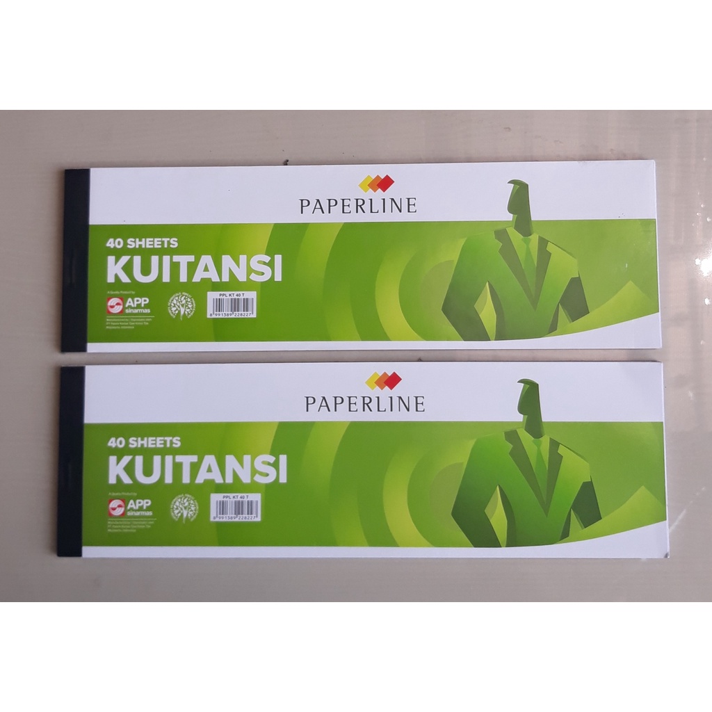 Jual BUKU KWITANSI PAPERLINE KT 40 T SEDANG | Shopee Indonesia