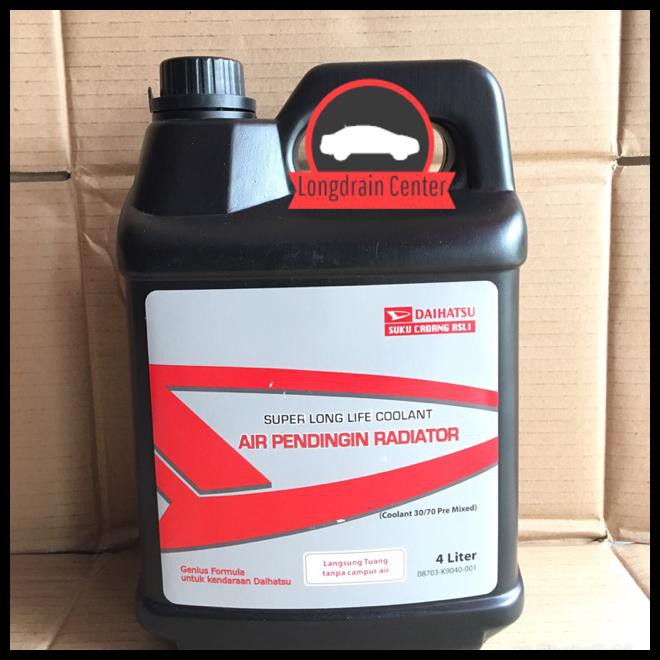 Jual PROMO SPS Daihatsu Super Long Life Coolant 30 70 4 Liter | Shopee ...