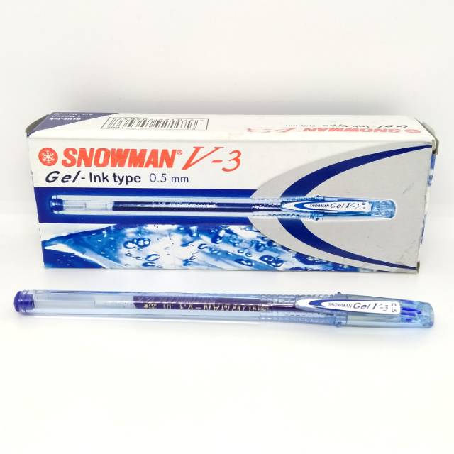 Jual Pulpen Snowman V-3 / Pack | Shopee Indonesia