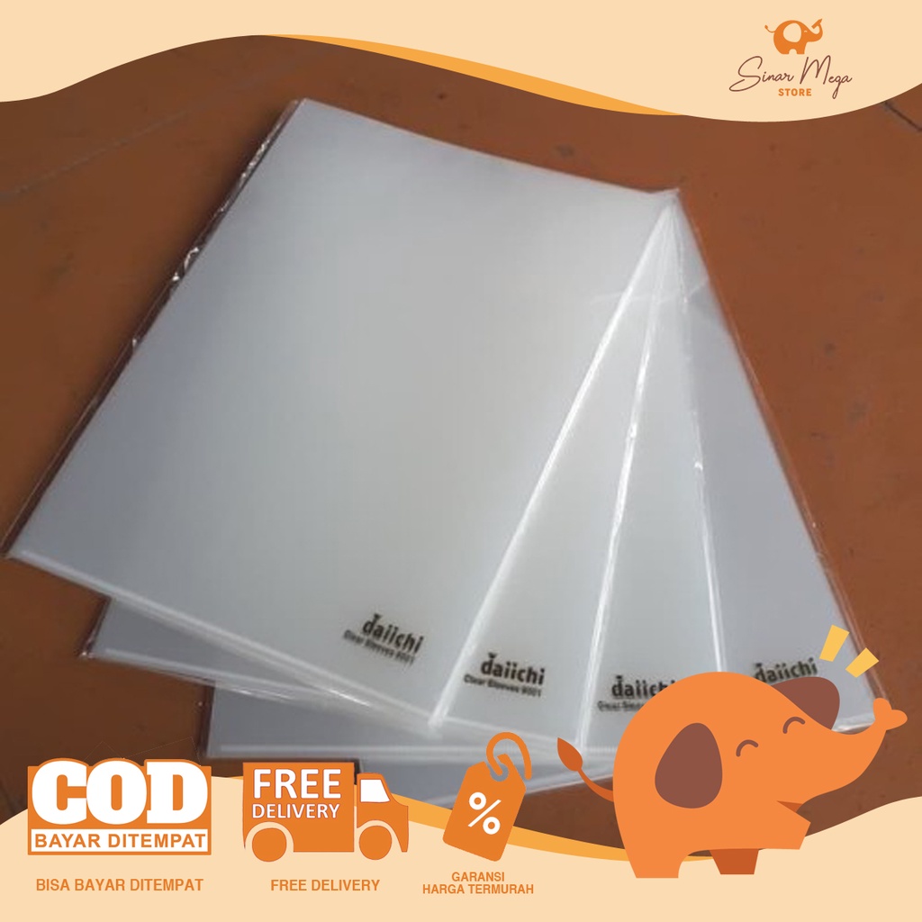Jual Daiichi Clear Sleeve A4 / Daiichi Folder Map L A4 Transparant ...