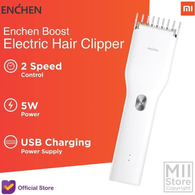 Jual Enchen Boost Electric Hair Clipper Ceramic Trimmer | Shopee Indonesia