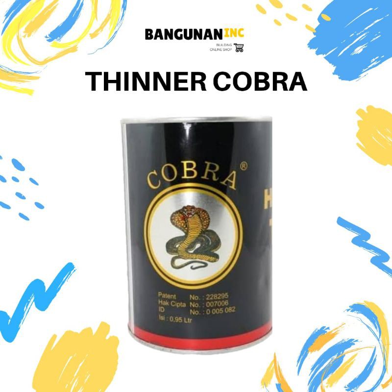 Jual THINNER COBRA 1 LITER THINER PENGENCER CAT MINYAK | Shopee Indonesia