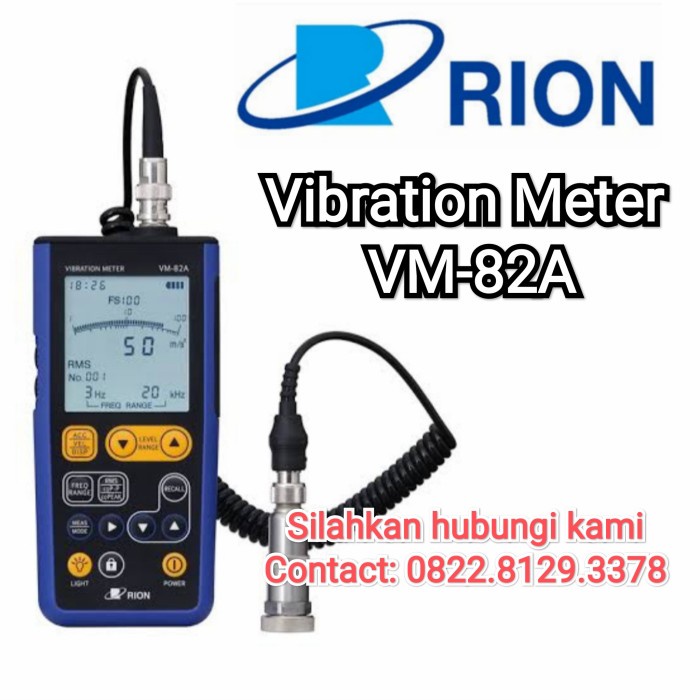 Jual Vibration Meter RION VM-82A / VM82A / VM 82A | Shopee Indonesia