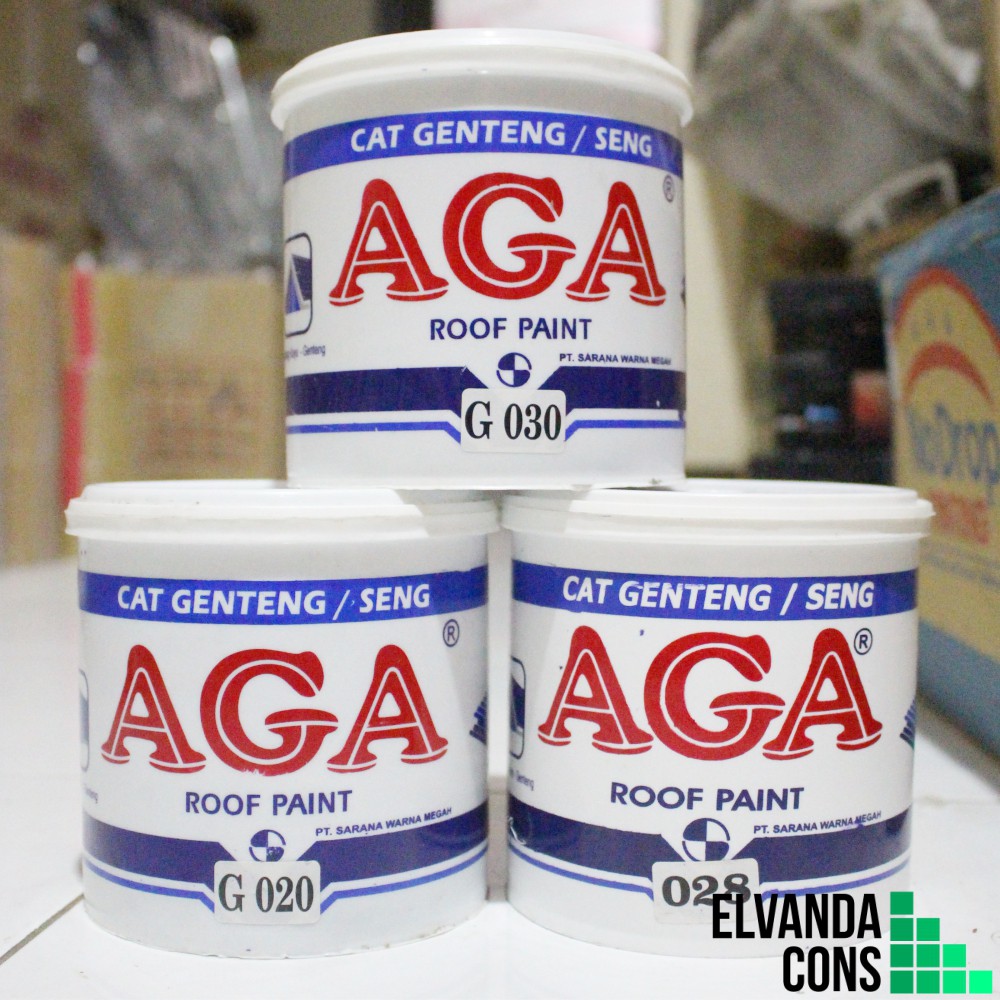 Jual AGA Cat Genteng/Seng/Cat Kolam Waterproofing Anti Bocor Roof Paint ...
