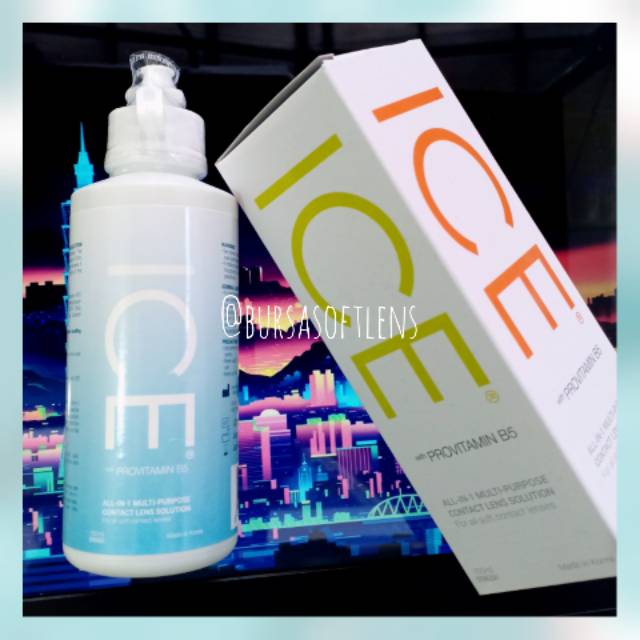 Jual (GROSIR 15.000an) Cairan Softlens solution ICE 150ml / Cairan ...