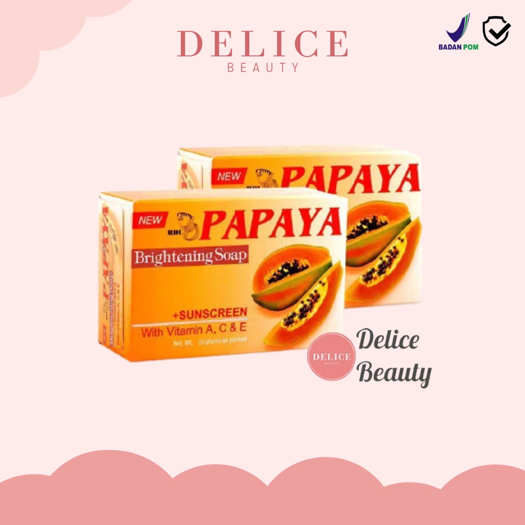 Jual RDL Papaya Brightening Soap Asli Sabun Pepaya Filipin 135gr ...