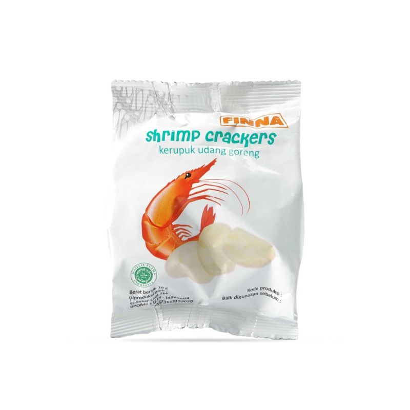 Jual Finna Kerupuk Udang Matang Goreng Krupuk 10gr 10 gr | Shopee Indonesia