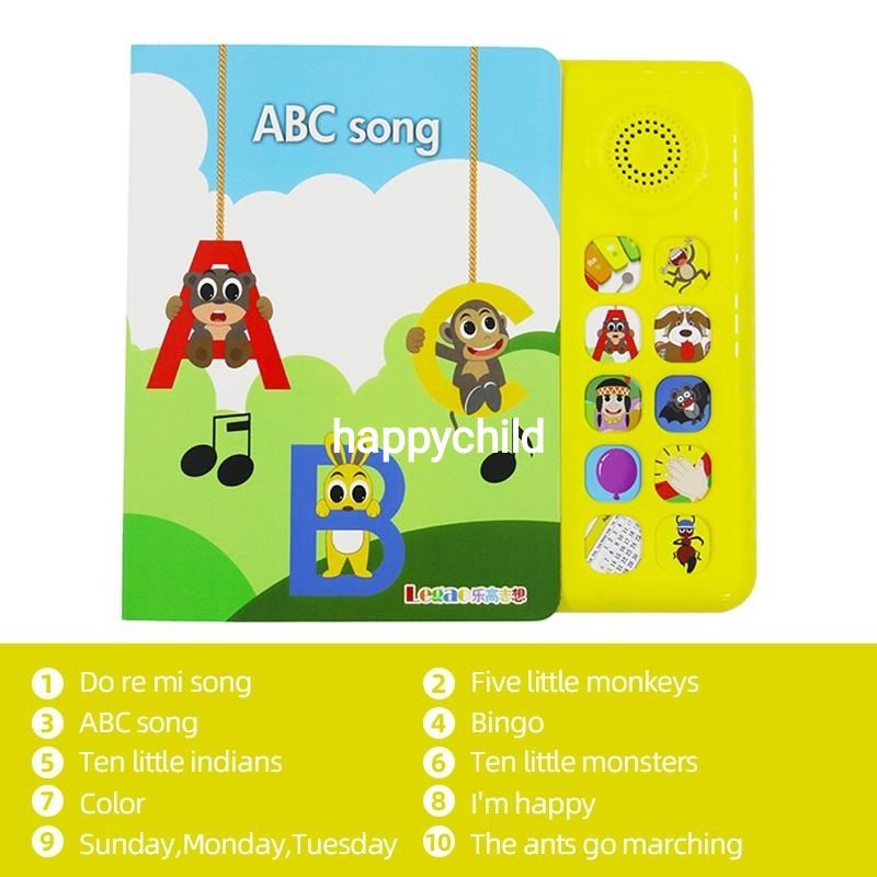 Jual ready Original pinkfong sound book audio buku/favourite songs baby ...