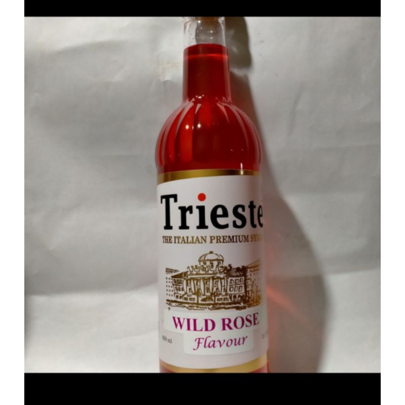 Jual THE ITALIAN PREMIUM SYRUP TRIESTE 650ML (WILD ROSE FLAVOUR SYRUP ...