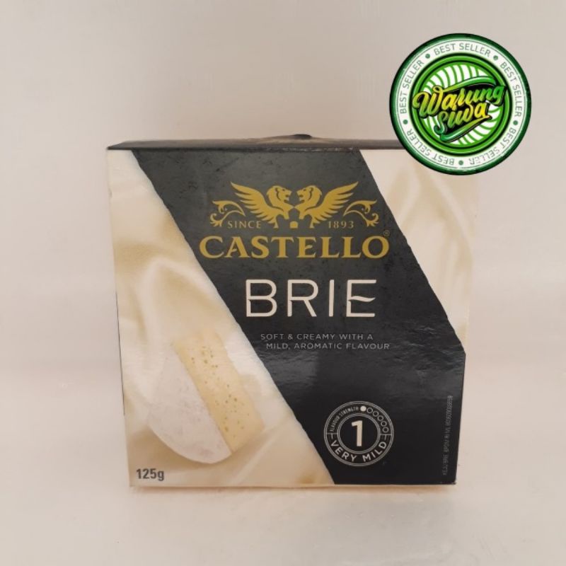 Jual arla castello brie cheese 125gr | Shopee Indonesia