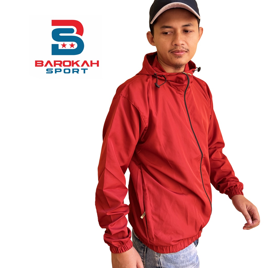 Jual jaket running jaket parasut jaket gym jaket sauna jaket olahraga ...
